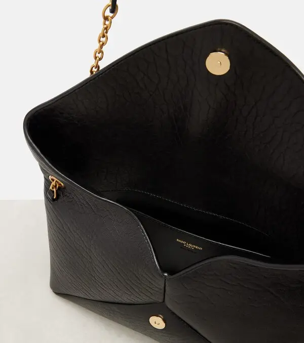 Saint Laurent Cassandre Leather Shoulder Bag