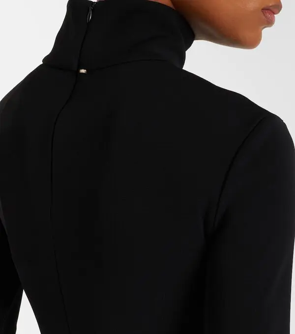 Sportmax Cutout Jersey Maxi Dress