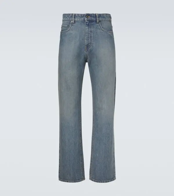 Miu Miu Straight Jeans - Blue
