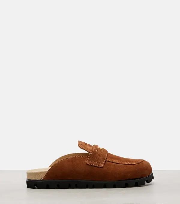 Miu Miu Suede Mules