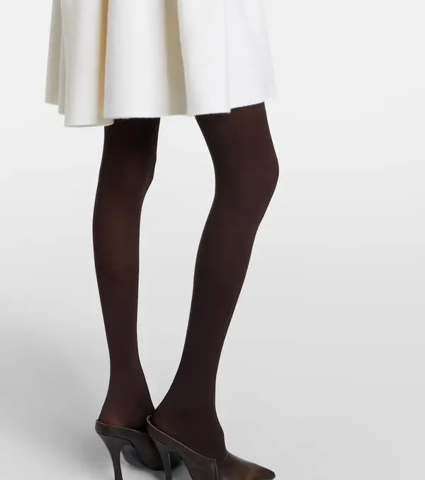 Wolford Velvet De Luxe Tights - Brown