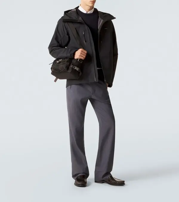 Prada Speedrock Re-nylon Shoulder Bag - Black