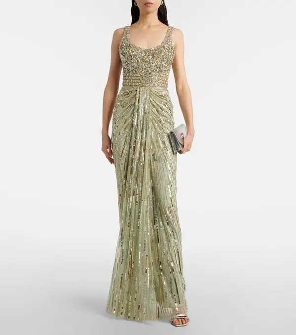 Jenny Packham Elixir Embellished Gown