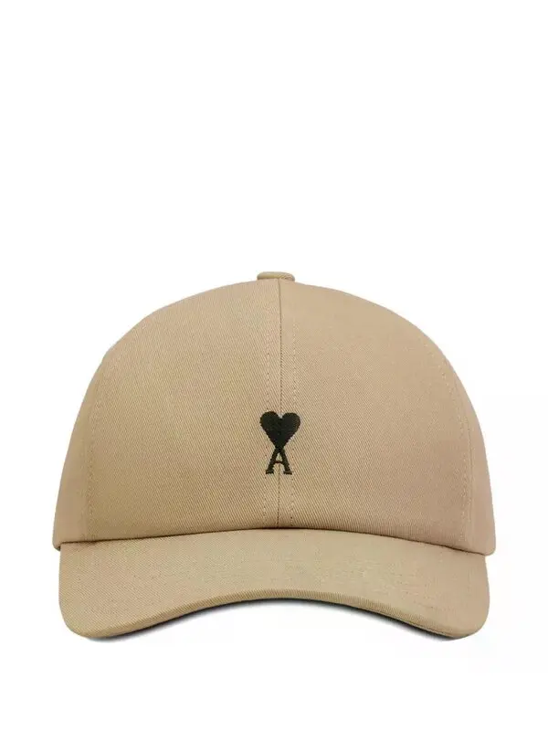 Ami De Coeur Cotton Baseball Cap - Neutrals