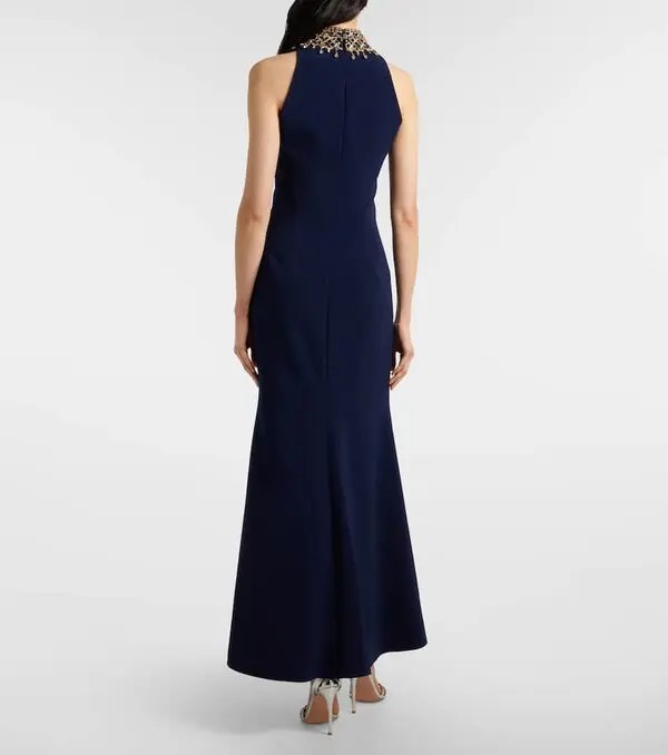Jenny Packham Pechora Crystal-embellished Gown