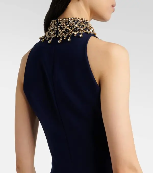 Jenny Packham Pechora Crystal-embellished Gown