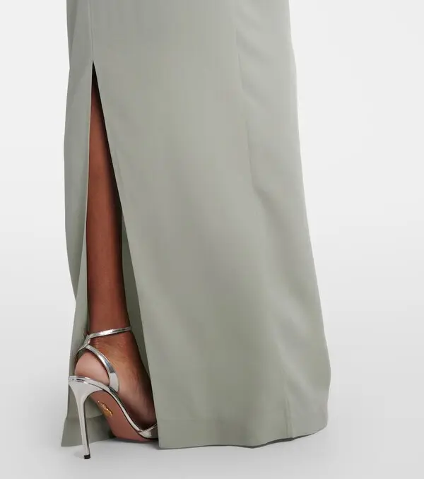 TALLER MARMO Cyclades Embellished Gown - Blue