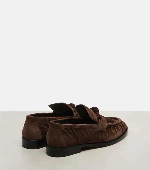 Bottega Veneta Astaire Knot Loafers - Brown