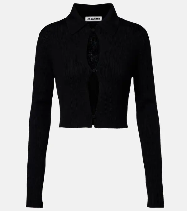 JIL SANDER Virgin Wool Cardigan
