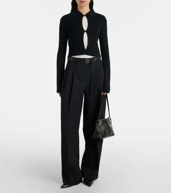 JIL SANDER Virgin Wool Cardigan