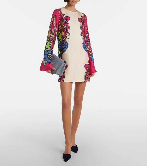 La DoubleJ Lemuria Placée Minidress - White