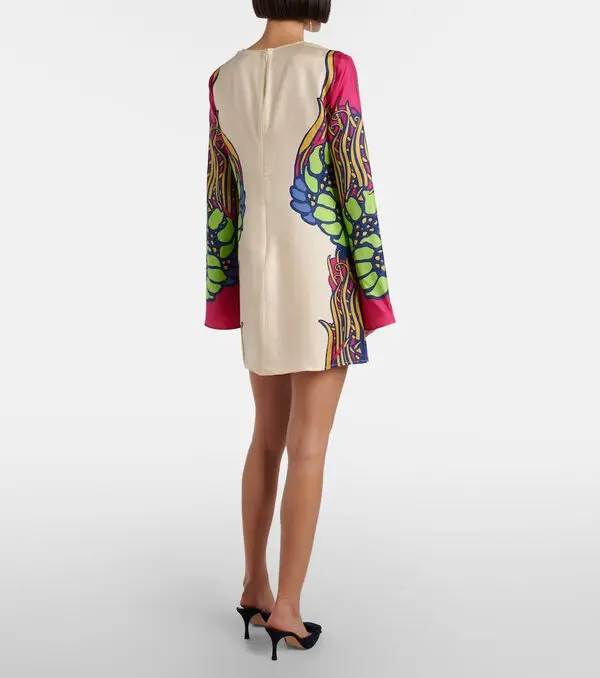 La DoubleJ Lemuria Placée Minidress - White
