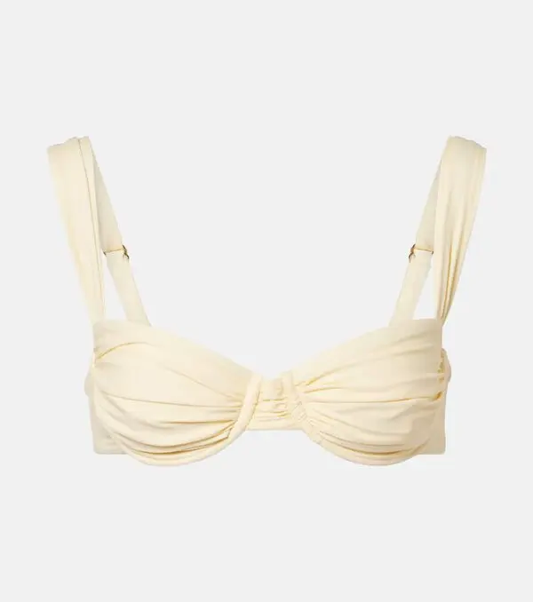 Faithfull The Brand Sol Bikini Top - White
