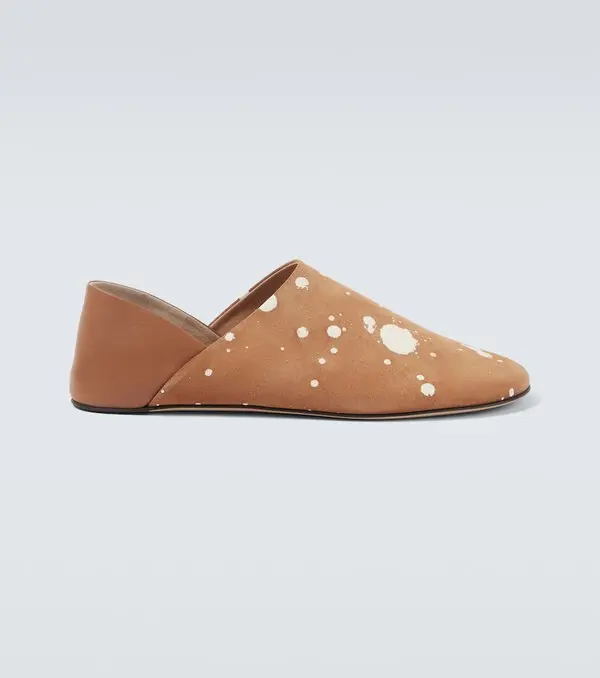 JW Anderson Leather Loafers - Beige