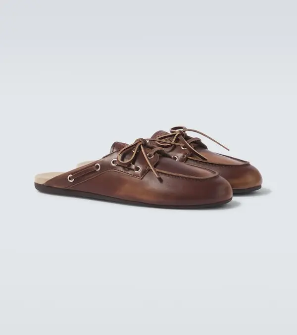 Miu Miu Leather Mules