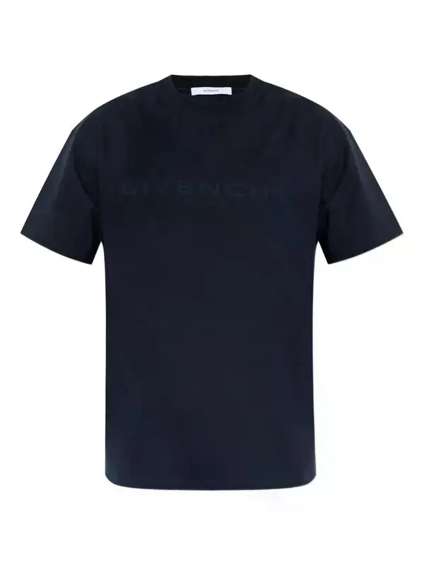 Givenchy Paris Jacquard T-shirt - Blue