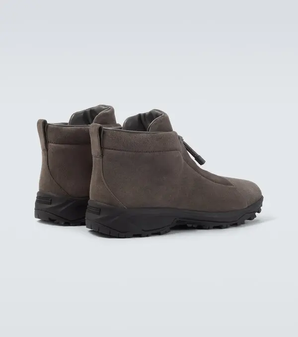 Zegna Triple Stitch Vetta Sneakers - Grey