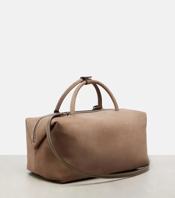 Max Mara Holdall Medium Suede Tote Bag