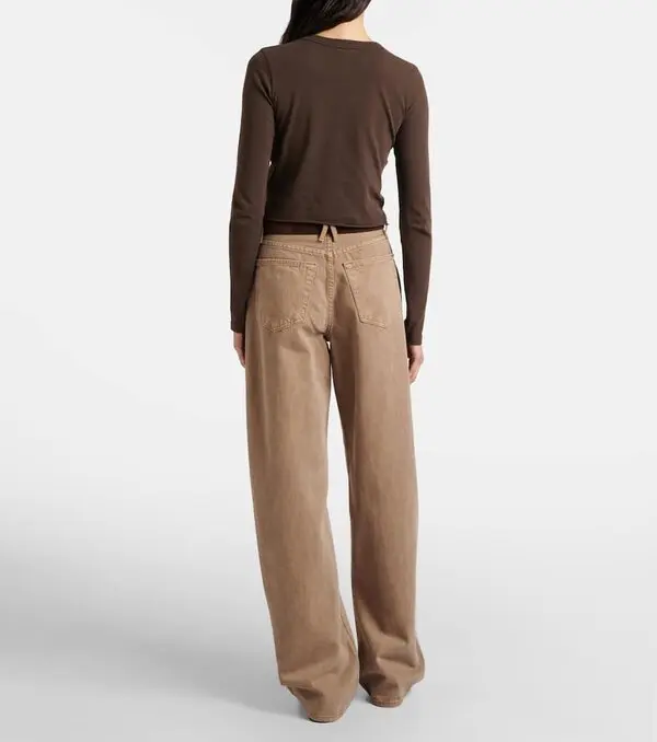 SLVRLAKE Cassie High-rise Straight Jeans