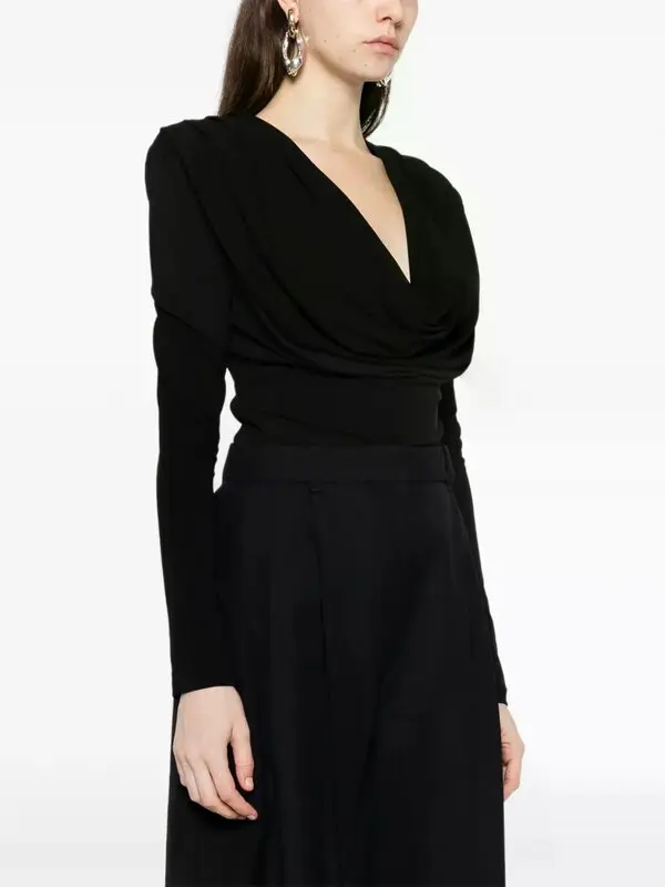 Wardrobe.NYC Drape Blouse