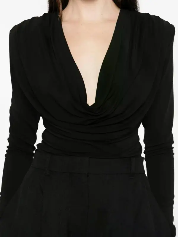 Wardrobe.NYC Drape Blouse
