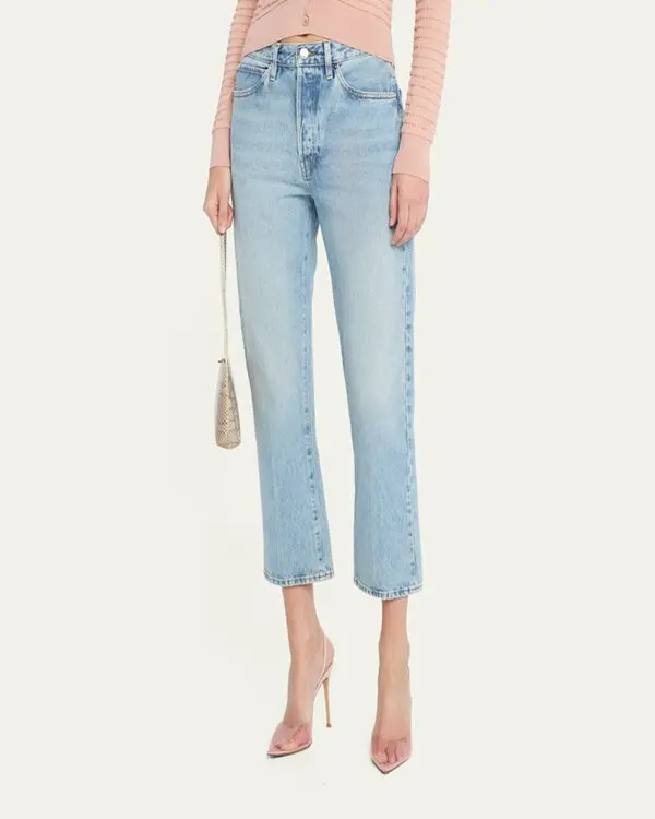 FRAME The Vertical Crop Jeans