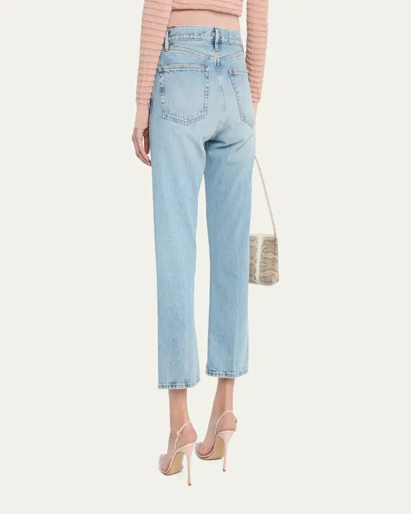 FRAME The Vertical Crop Jeans