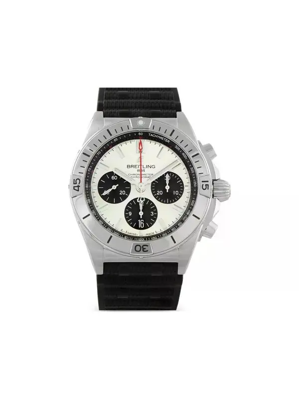 Breitling Chronomat B01 42mm Chronograph Watch - White