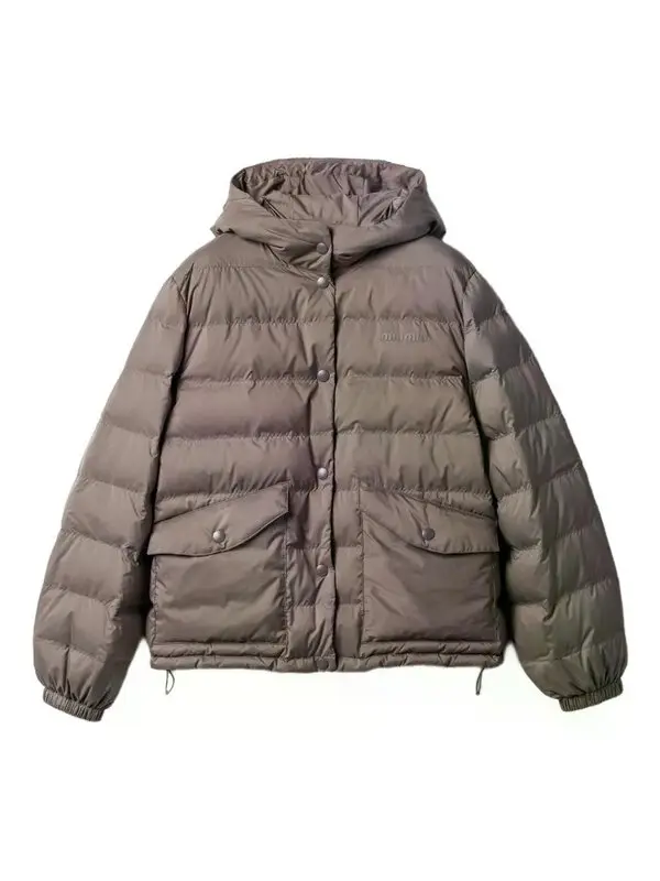 Miu Miu Hooded Down Jacket