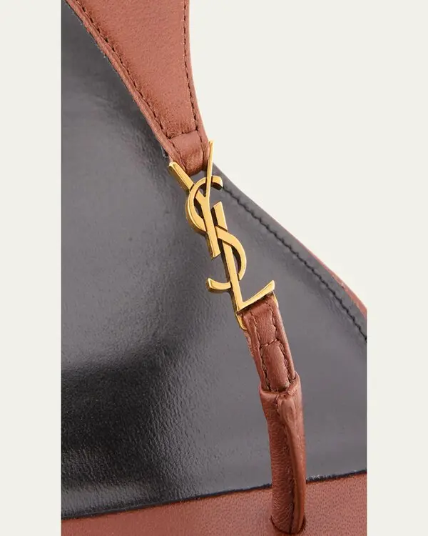 Saint Laurent Cassandra Leather Sandals