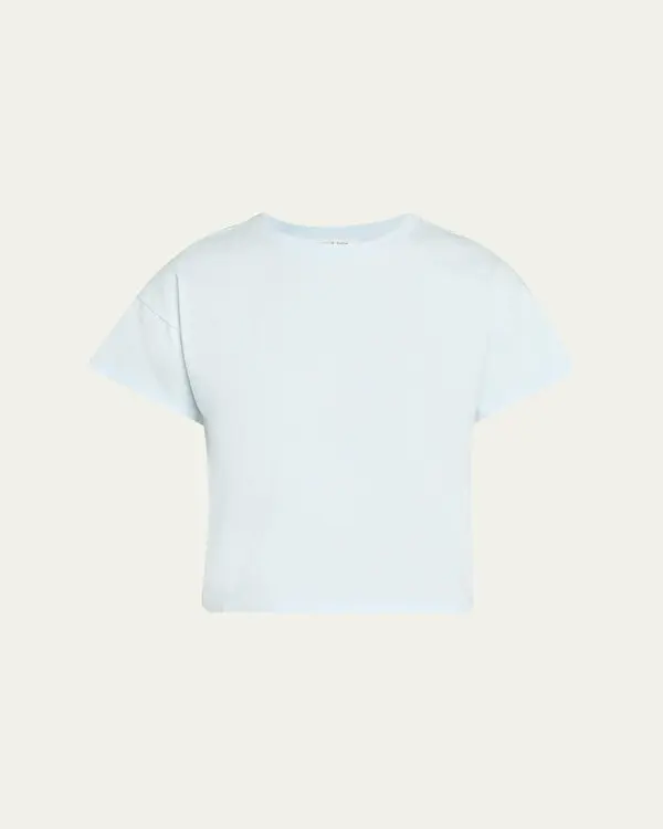 Rag & Bone Kelly Boxy Crewneck Tee - Skblu