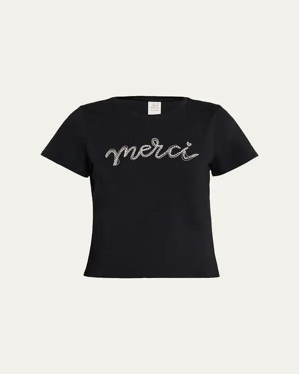 Cinq À Sept Merci Chain Tee
