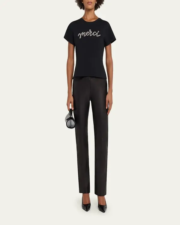 Cinq À Sept Merci Chain Tee