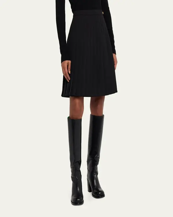 Burberry Eleonora Pleated Skirt