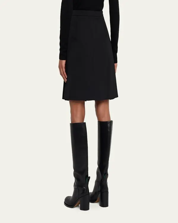 Burberry Eleonora Pleated Skirt