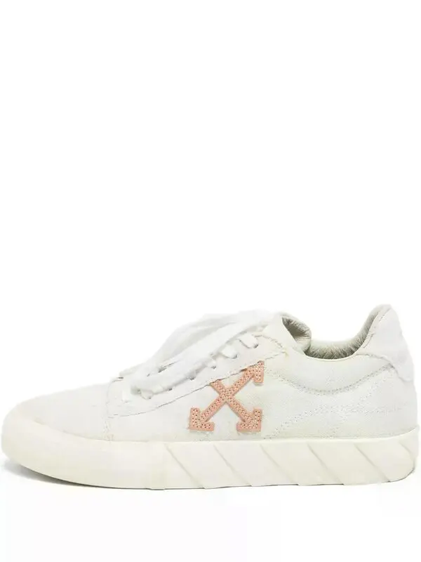 Off-White Vulcanised Canvas Sneakers