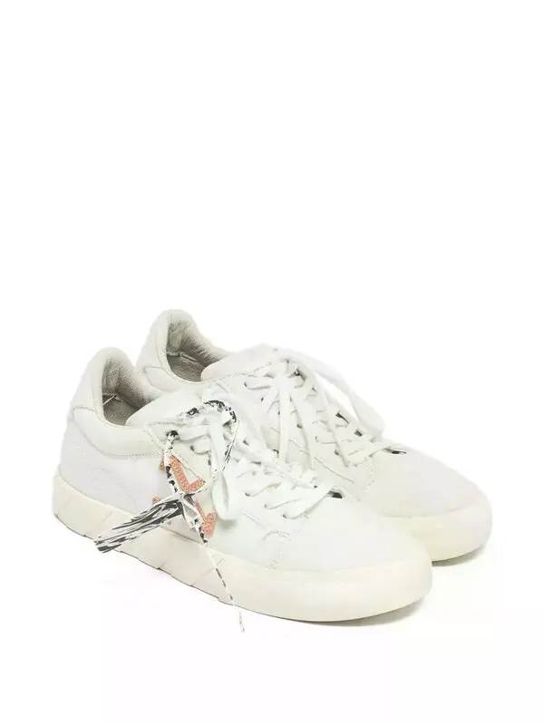 Off-White Vulcanised Canvas Sneakers