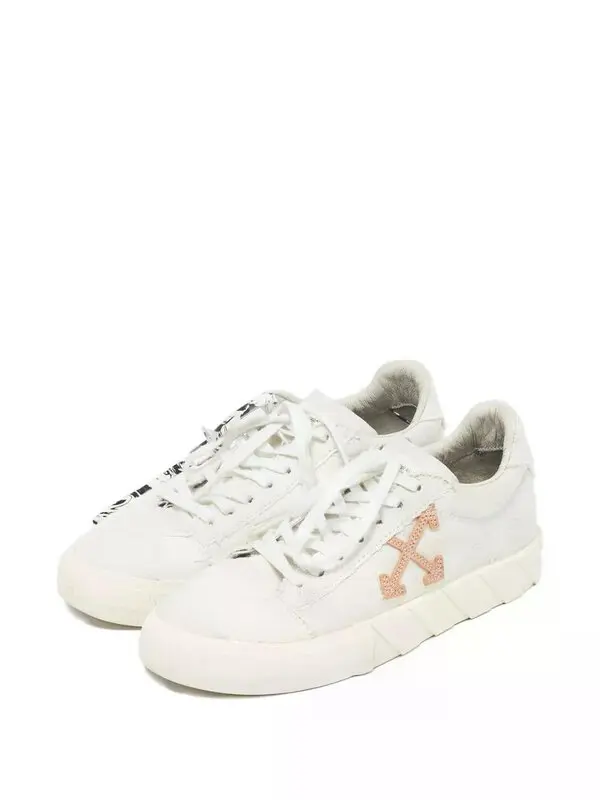 Off-White Vulcanised Canvas Sneakers