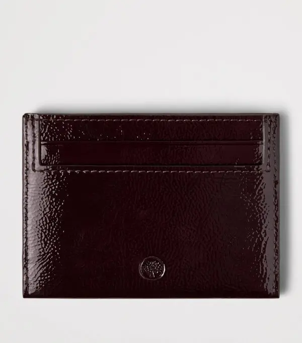 Mulberry Patent Leather Continental Card Holder