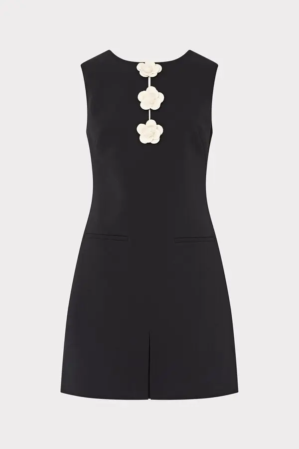MILLY Saylor Applique Mini Dress