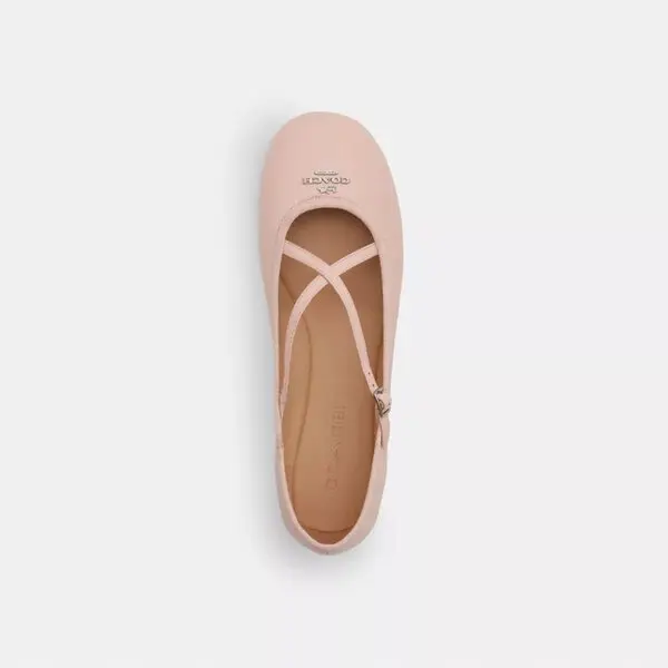 COACH® Phoebe Ballet Flat - Candy Pink
