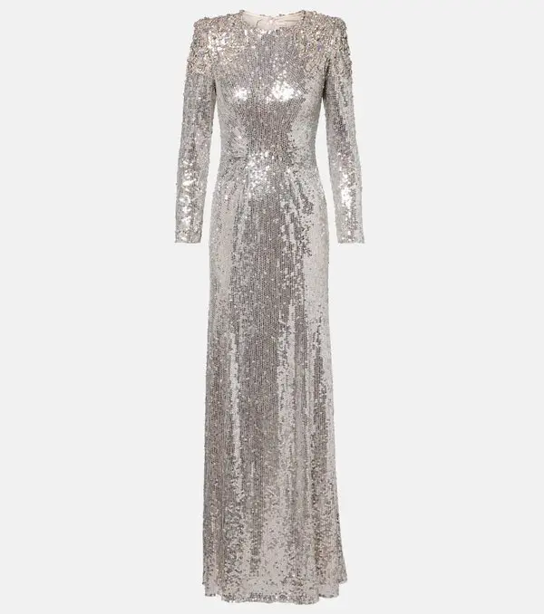 Jenny Packham Dulcet Sequined Gown