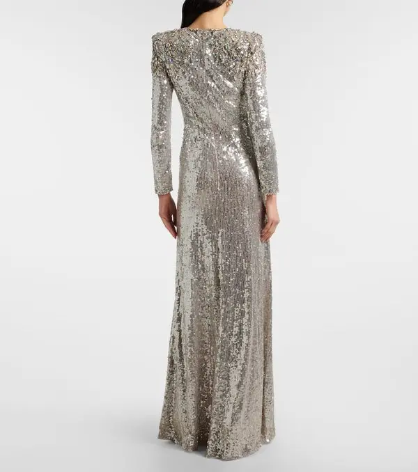 Jenny Packham Dulcet Sequined Gown
