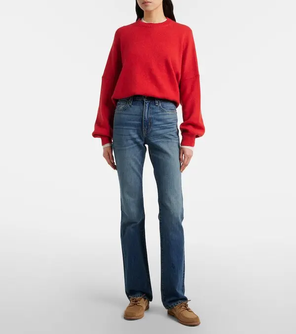 SLVRLAKE Jade High-rise Bootcut Jeans - Blue