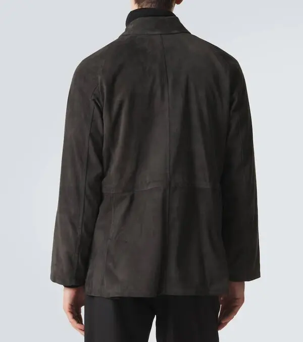 SAMAN AMEL City Suede Jacket