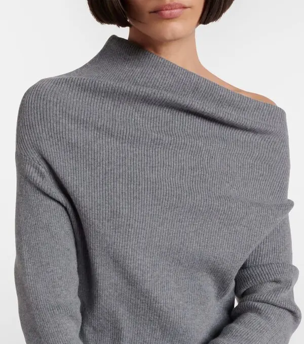 LISA YANG Aige Cotton And Cashmere Minidress