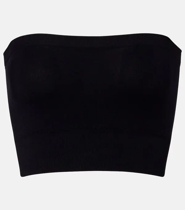 Wolford Knitted Bandeau Top - Black