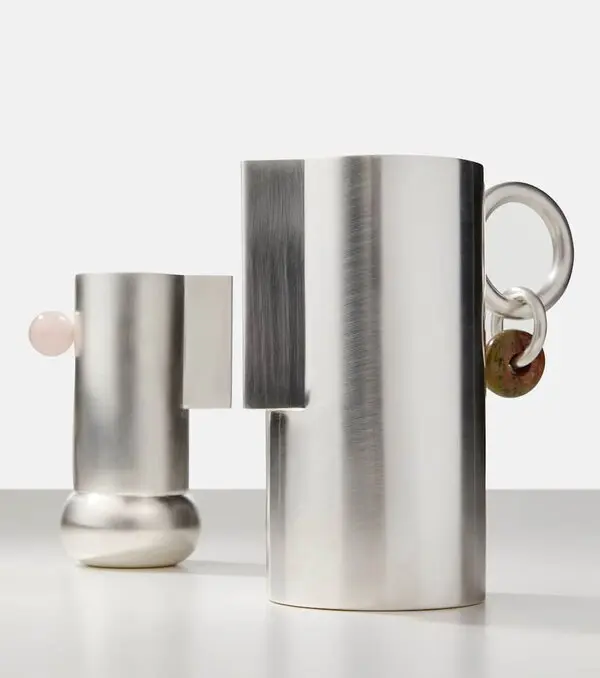 NATALIA CRIADO Embellished -plated Pitcher