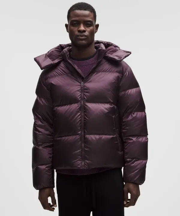 Lululemon Always Down Puffer Jacket - Black Plum