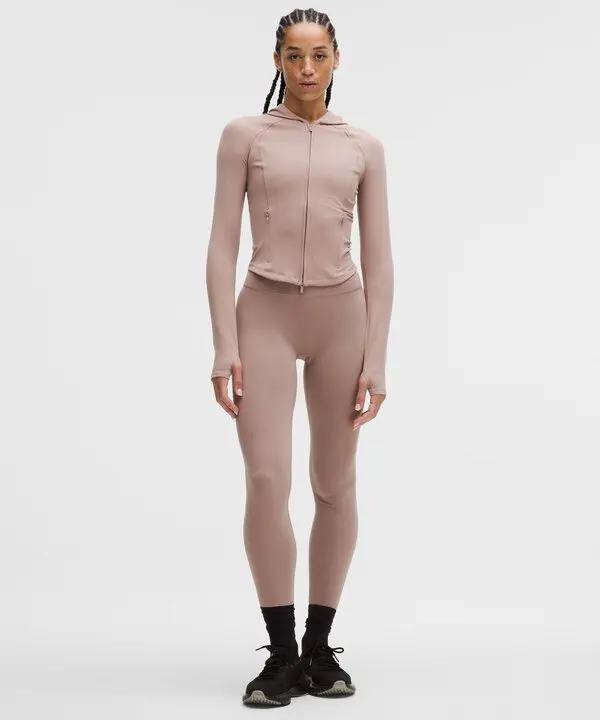 Lululemon Wunder Train Full-zip Jacket - Ashen Rose
